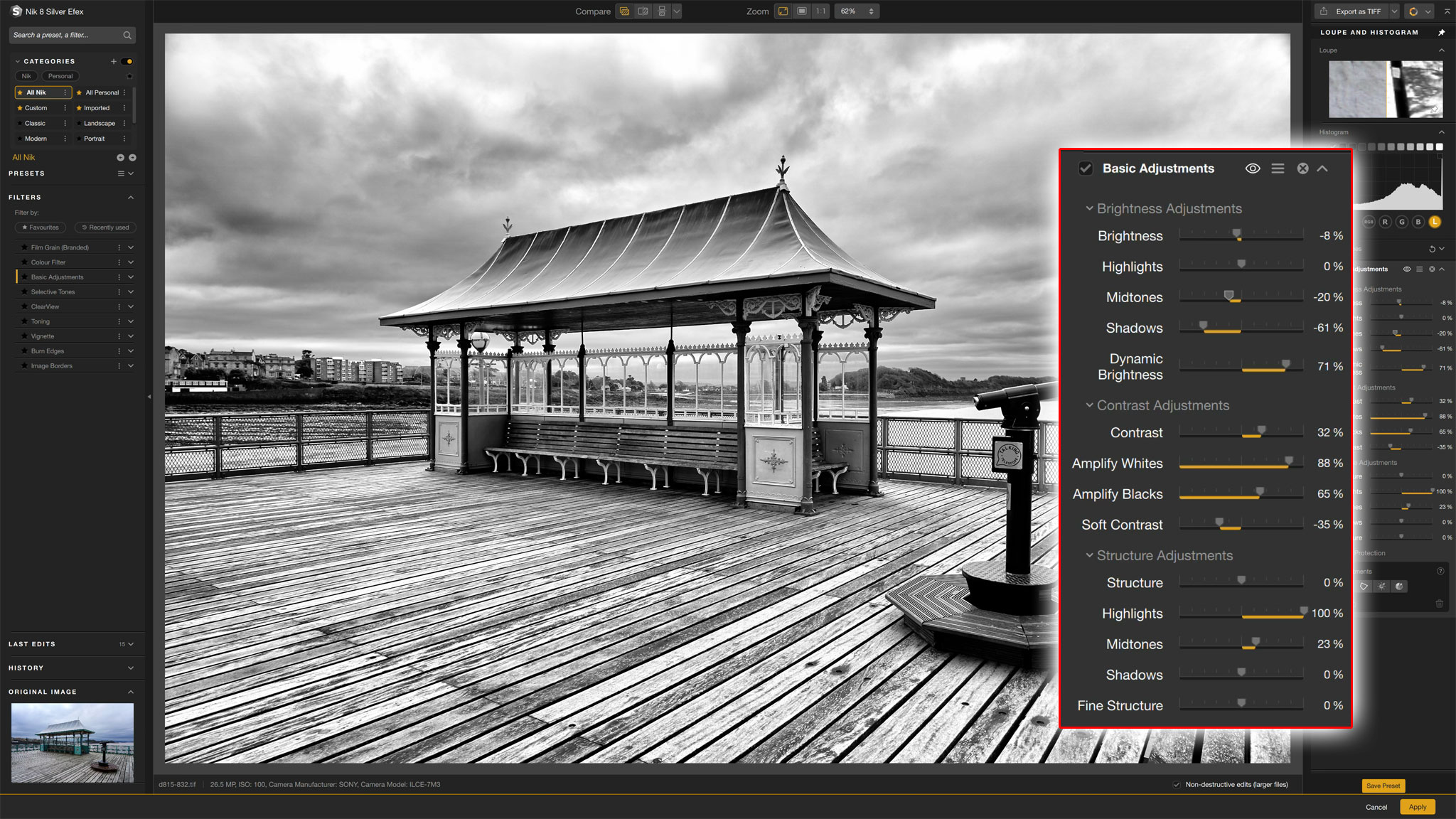 Silver Efex 8 Basic Adjustments: what do they do and how – includes a ...